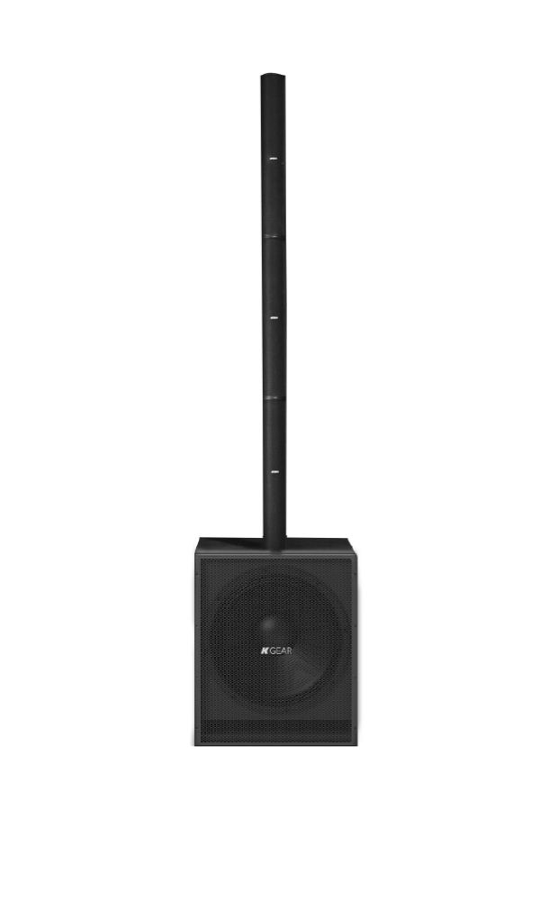 KGEAR GP18A Powered Array System 18" sub + column - FirstAudio AS